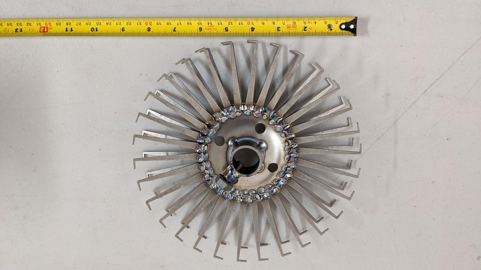 Anodizing Aluminum Rack Titanium 8.5" Disc Rack 30 Stations 60 Legs ...