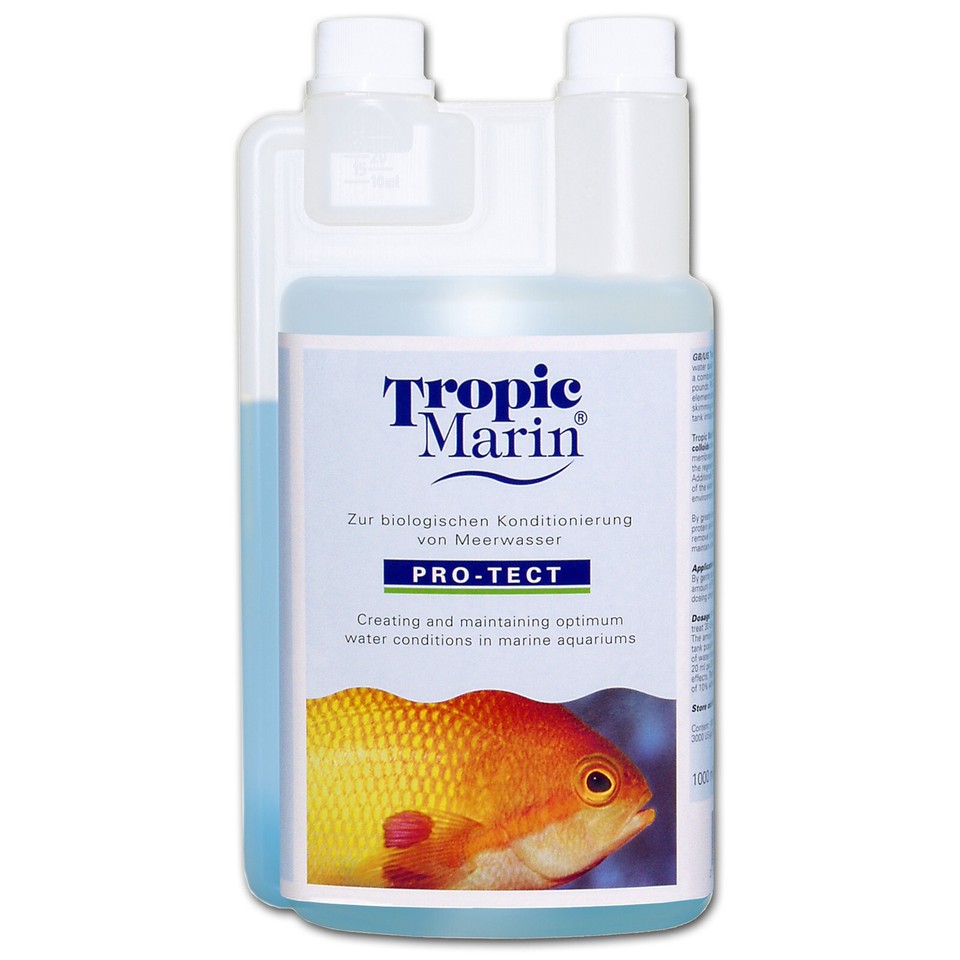 Tropic Marin Pro-Tect 1000mL Marine Water Conditioner Fish Health ...