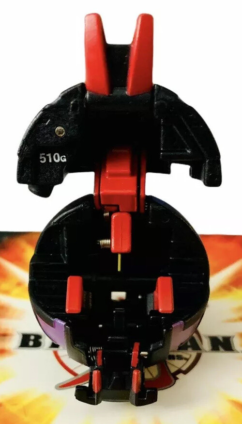 Bakugan Battle Brawlers Spin Master Black Darkus Scraper 510G B2 Anime ...