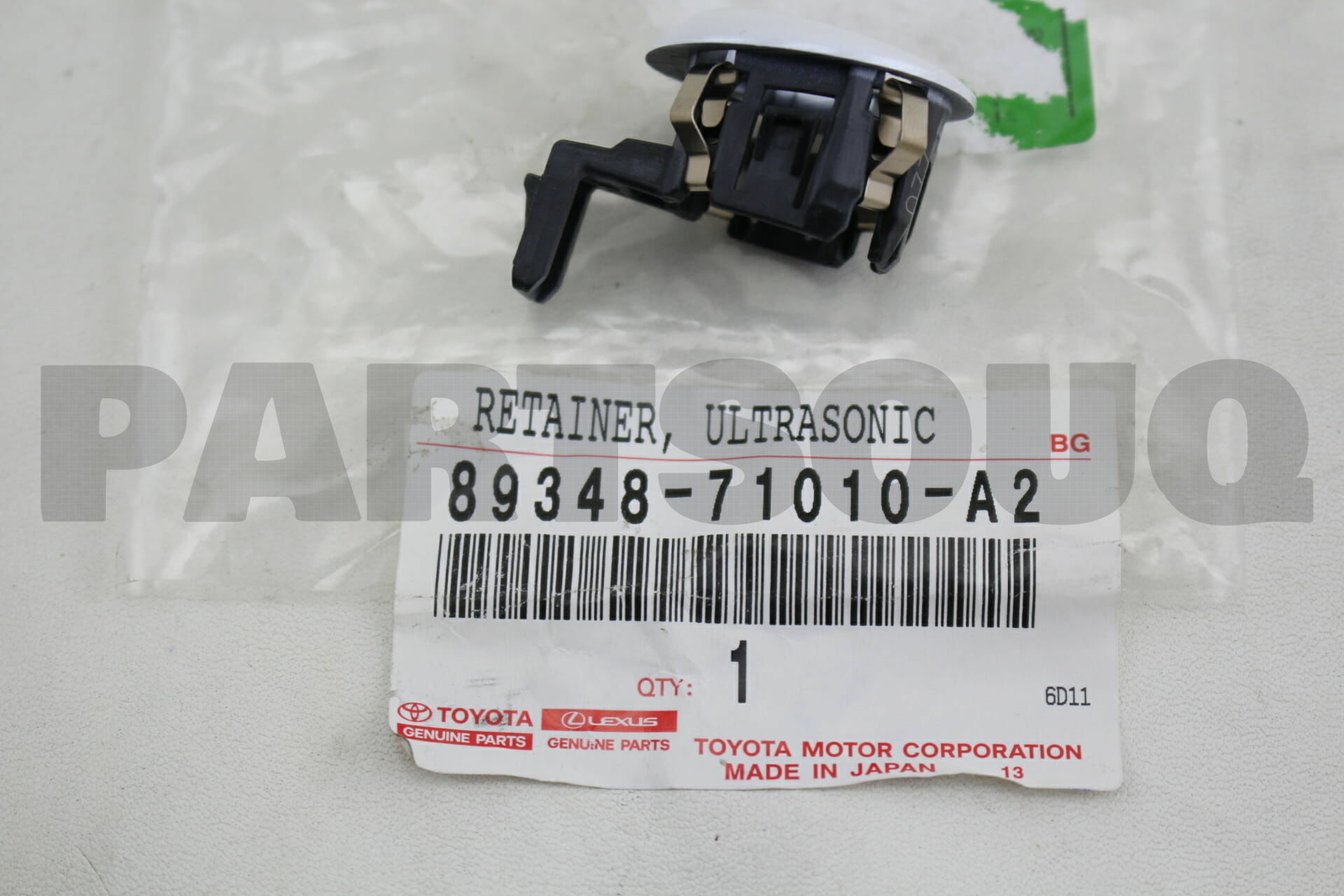 8934871010A2 Genuine Toyota RETAINER, ULTRASONIC SENSOR, NO.1 89348 ...