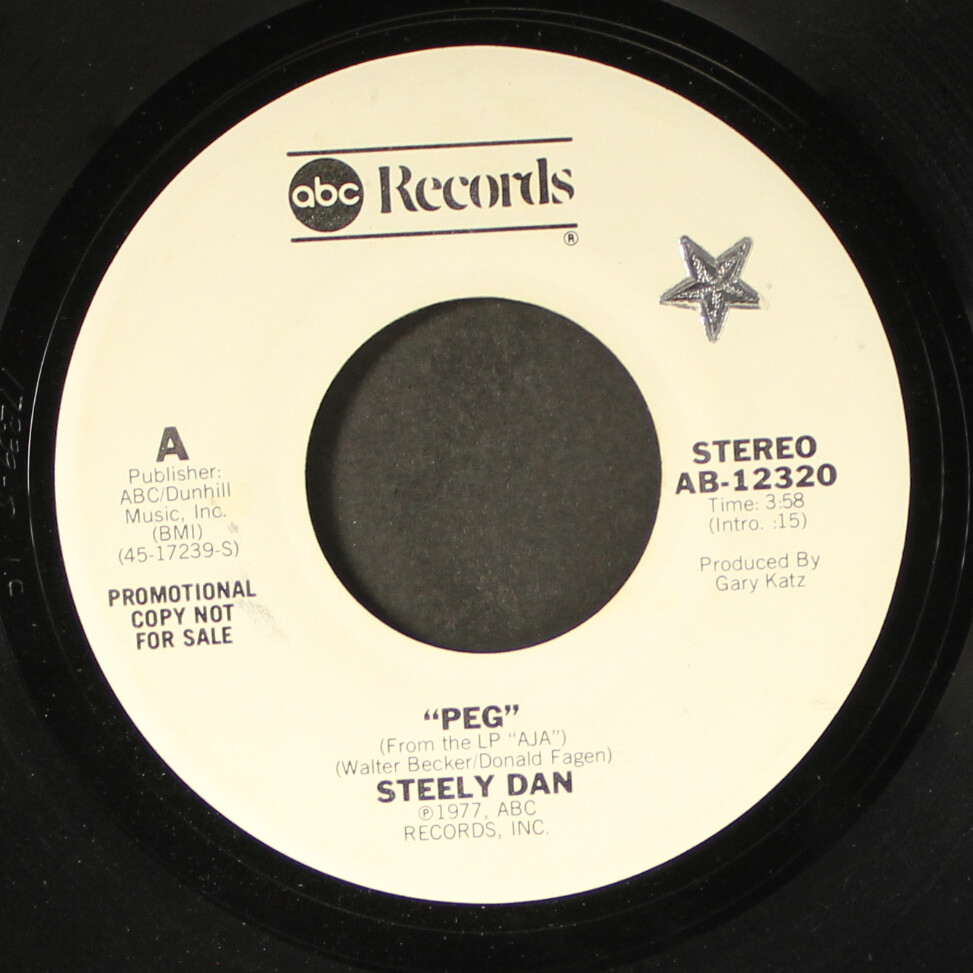 STEELY DAN: peg / mono ABC 7" Single 45 RPM | eBay