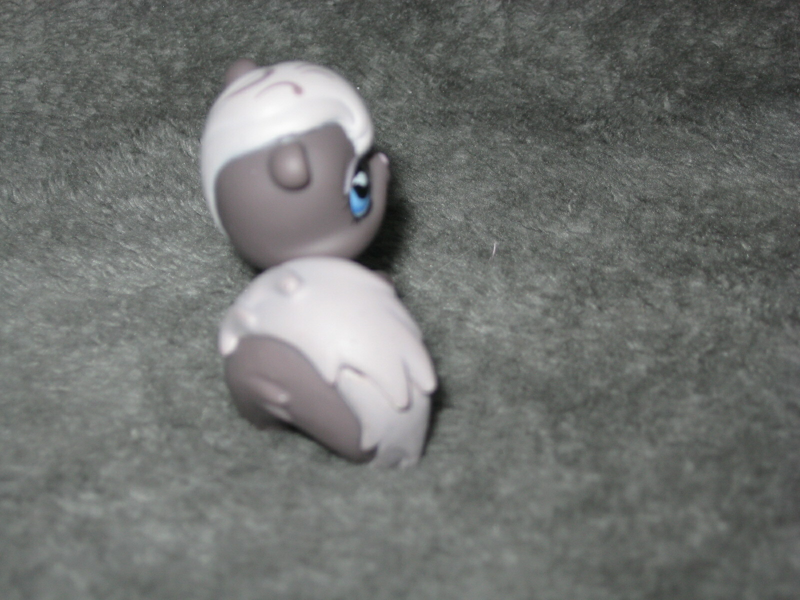 Littlest Pet Shop LPS ~ #484 Squirrel, Gray Grey and Cream White | eBay