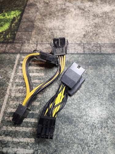 8 pin eps male to 2x pcie 8 pin female adapter lot of 10 pcs | eBay