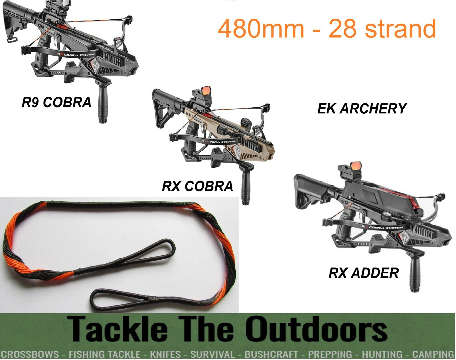 Crossbow String & Stringing Aid Stringer For EK Archery R9 RX Cobra ...