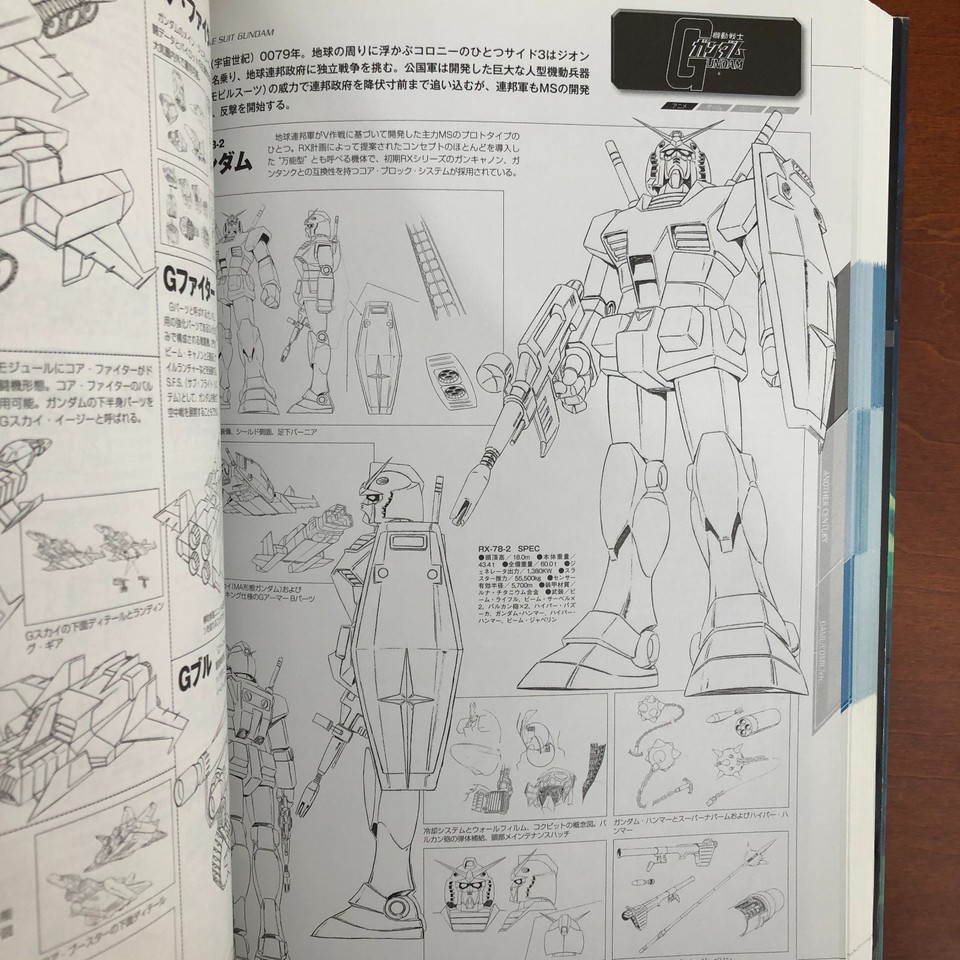 Mobile Suit Gundam MS Complete Collection 2015 Art Book Illustration ...