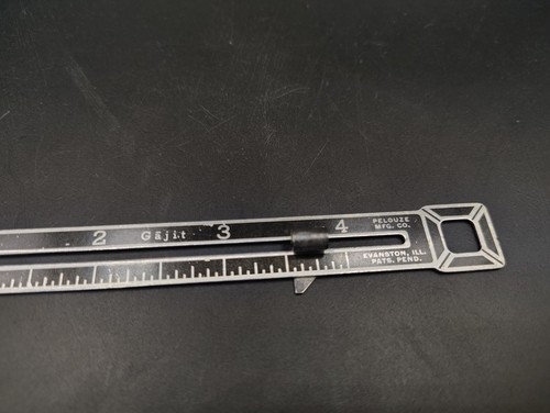 Vintage Hem Gauge Sewing Ruler Gajit 4" | eBay