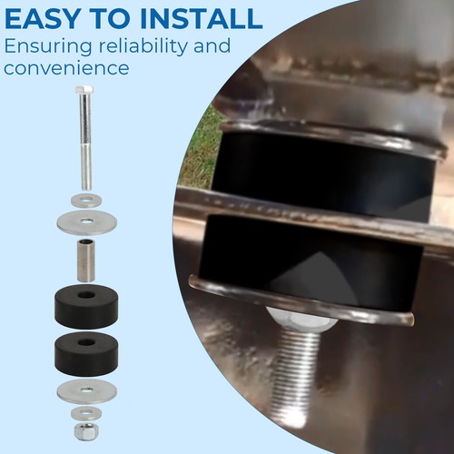 For 1965-1979 Ford Radiator Support-Frame Mount Bolt Pad Kit F100 F150 ...