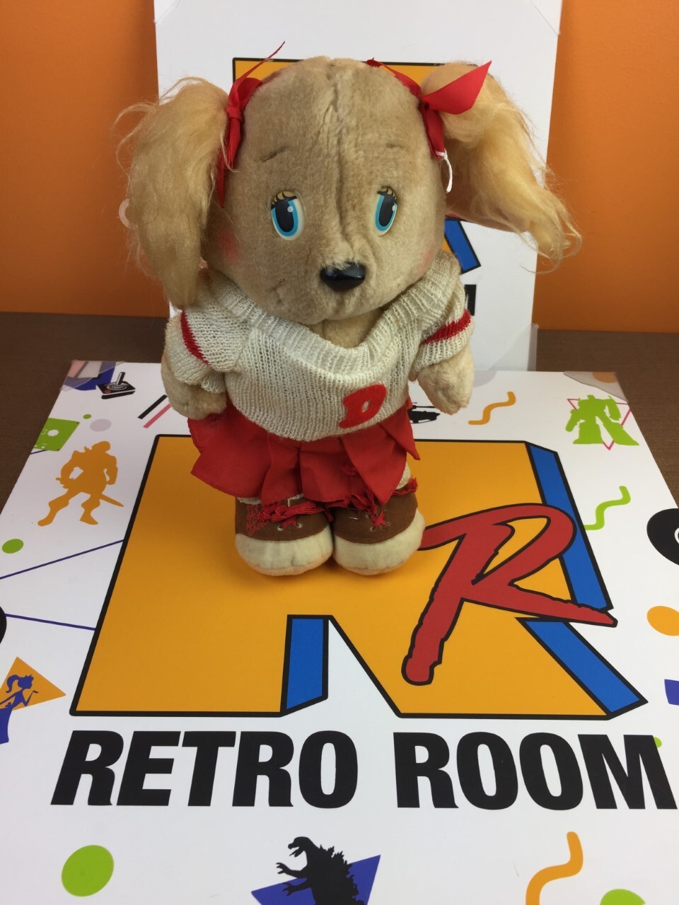 Vintage Get Along Gang Dotty Dog 12" plush Toy 1984 Tomy with ...