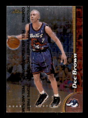 1998 Basketball Finest Dee Brown Toronto Raptors #153 | eBay