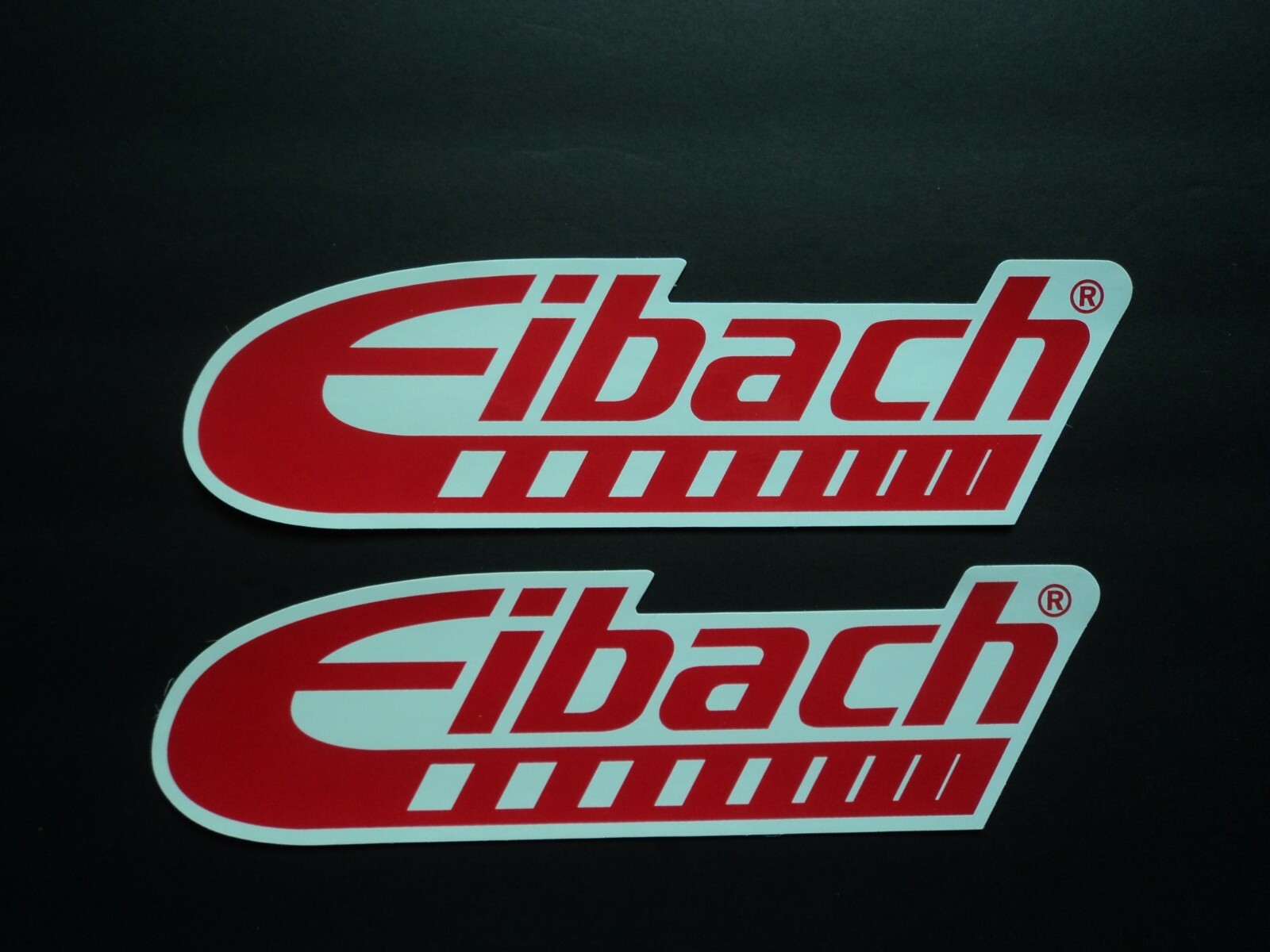 Lot Of 2 Authentic Eibach Racing Decals Stickers NASCAR NHRA XL 10.5 ...