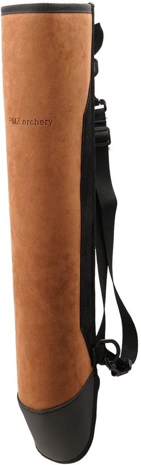 PMZ Archery Leather Back Arrow Quiver for Recurve Bow Hunting Bow Arrow ...