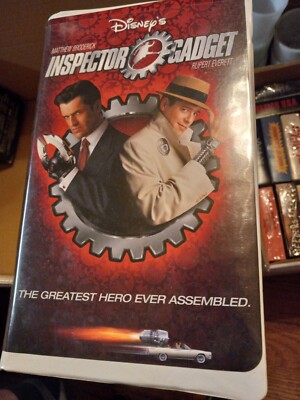 Inspector Gadget (VHS, 1999, Clam Shell Case) Blockbuster 786936089899 ...