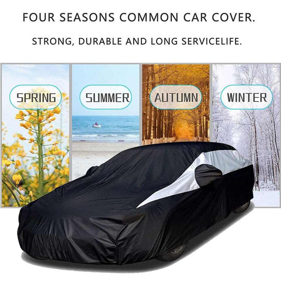 Full Car Cover Weatherproof Waterproof Sun UV Full Protection For Ford ...