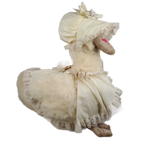 Vintage 70s Ms Noah Mother Goose Martha Plush Huge Stuffed Animal | eBay