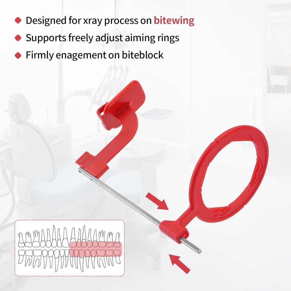 Dental X-Ray Aiming Ring Bitewing/Anterior/Posterior Arm Digital Sensor ...