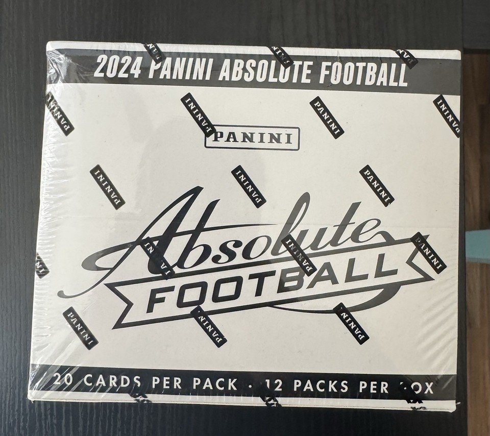 2024 NFL Panini Absolute Fat Pack Cello 12 Pack Box - 240 Cards Factory ...