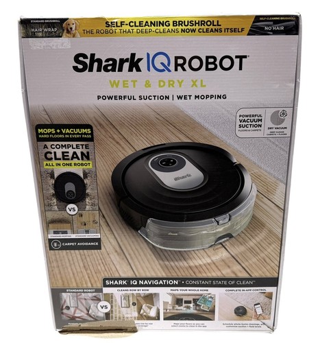 SHARK IQ ROBOT WET & DRY XL MODEL: RV2000WD (AZP025616) | eBay