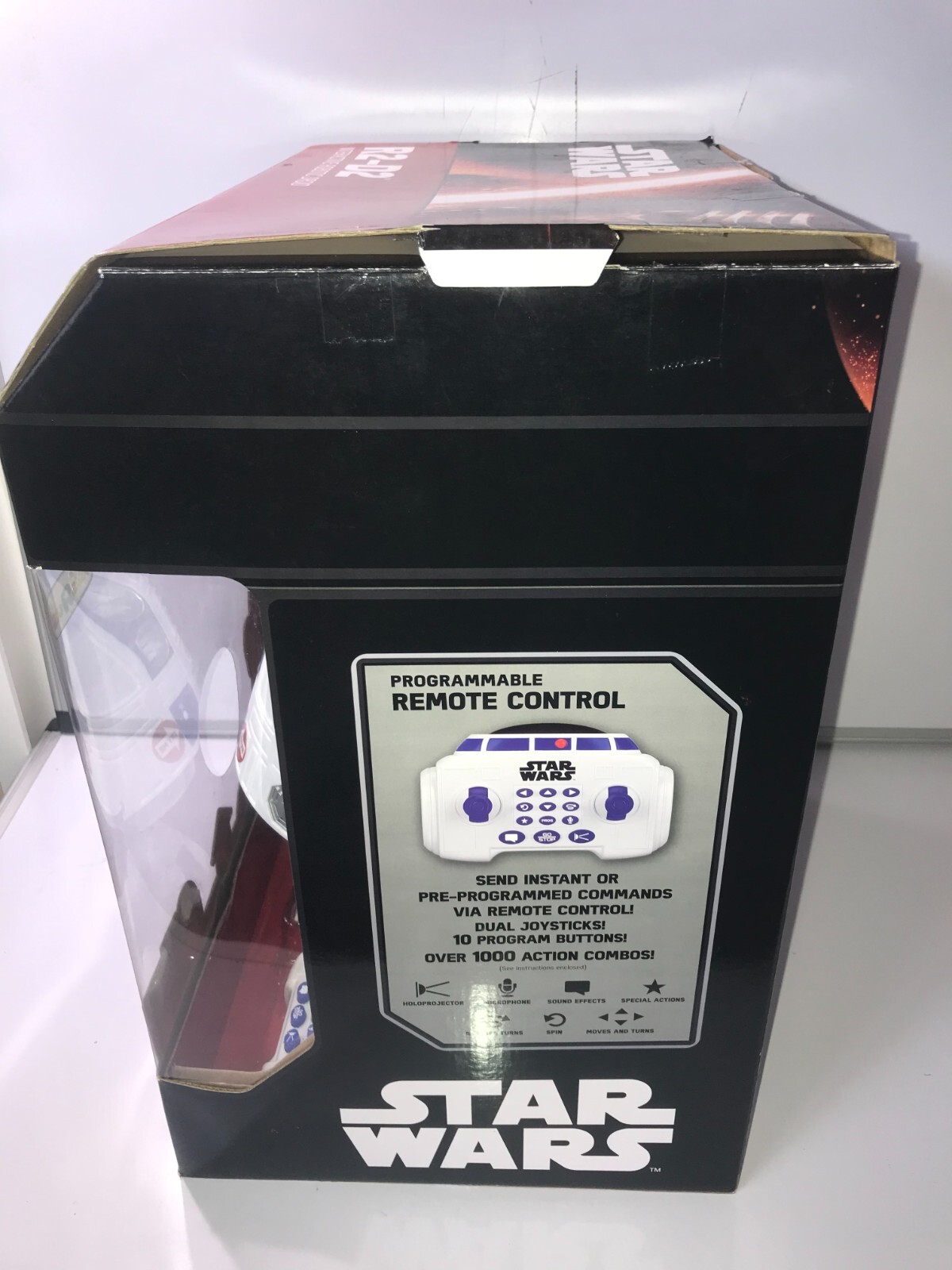 Thinkway Toys Star Wars R2-D2 Episode VII The Force Awakens Interactive ...