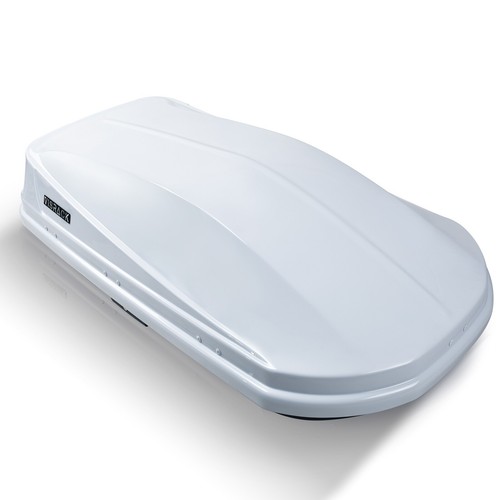 14 Cu.Ft Car Top Cargo Carrier Roof Mount Luggage Box 2 Locks Toolless ...