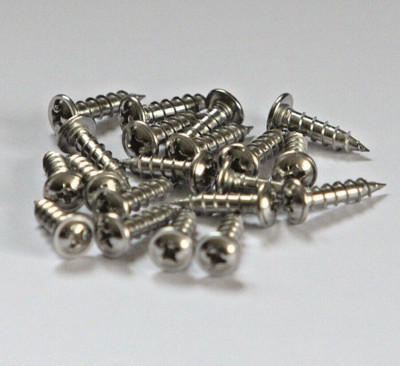 Window Hinge Screws 20x Stainless RUST PROOF 4.8mm x 20mm Fixing uPVC ...