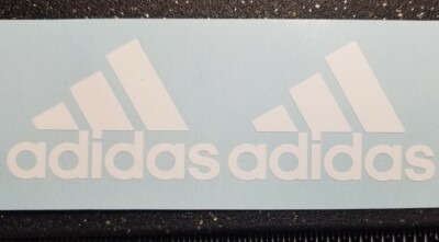2X Adidas Logo Vinyl Decal Surfboard Snowboard Skate Car Window sticker ...