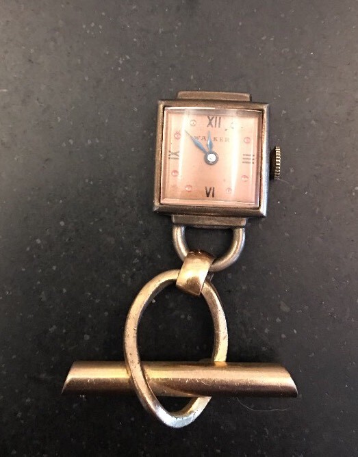 Walker Watch FOB Brooch Pin Is M 1/20 12k Gf Vintage | eBay