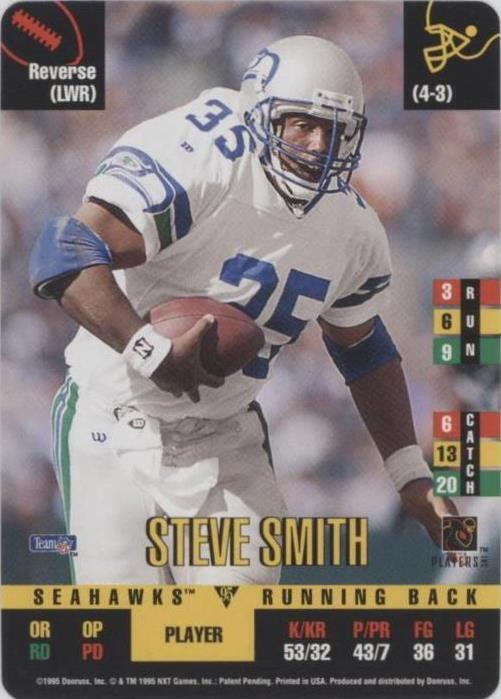 1995 Donruss Red Zone - Steve Smith for sale online | eBay