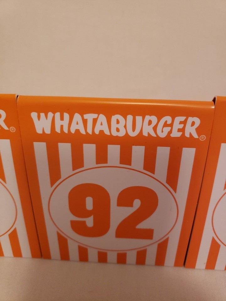 Individual WHATABURGER Restaurant Table Tent Numbers - Modern Glossy | eBay
