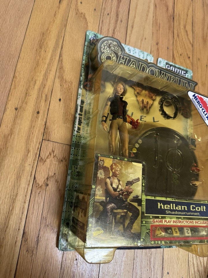 Vtg 2003 Nintendo SNES Sega Shadowrun Series 1 Toy Fair PROMO Figure ...