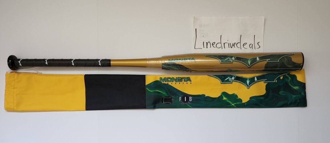 NEW 2017 Monsta Re-Issued GOLD Hulk TORCH M2 STIFF Handle 25oz. ASA ...