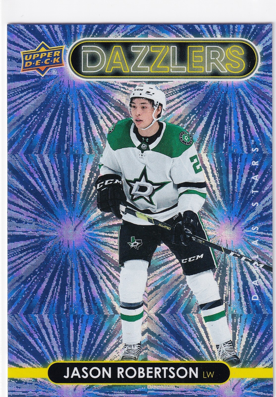 Jason Robertson 2021-22 Upper Deck Dazzlers Purple DZ-16 | eBay