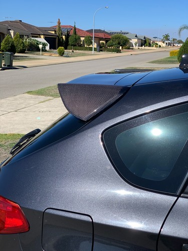 ULTREX CARBON REAR SPOILER FOR SUBARU IMPREZA HATCH WRX RS STI MY08 ...