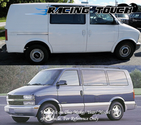 JDM Out Channel Visors & Sunroof 3pcs Chevrolet Chevy Astro Van 1995 ...