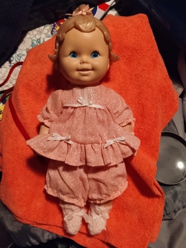 1971 Tiny Baby Tender Love 12" Molded Rubber Hair Doll by Mattel | eBay