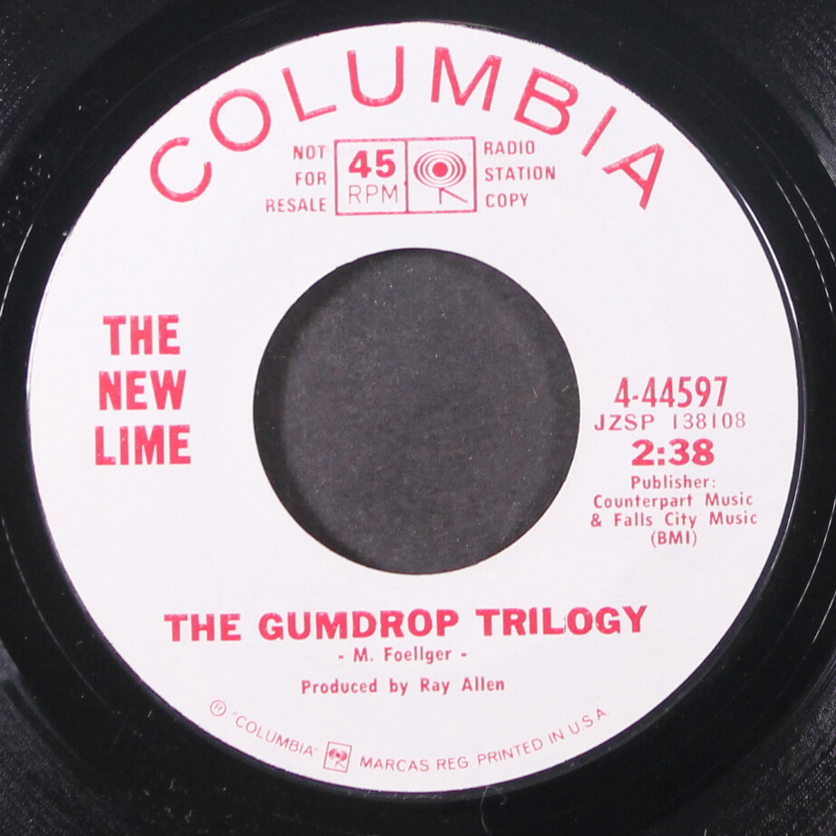NEW LIME: donna / the gumdrop trilogy COLUMBIA 7" Single 45 RPM | eBay