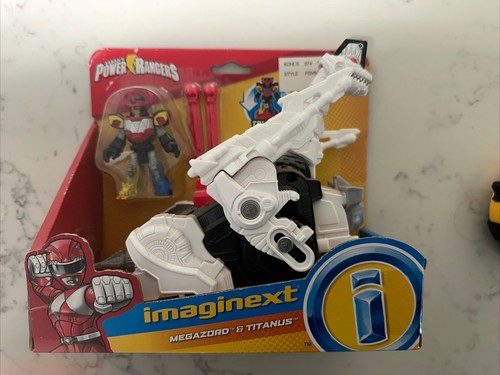 Power Rangers Imaginext Megazord & Titanus FGV54 Fisher Price Mattel ...