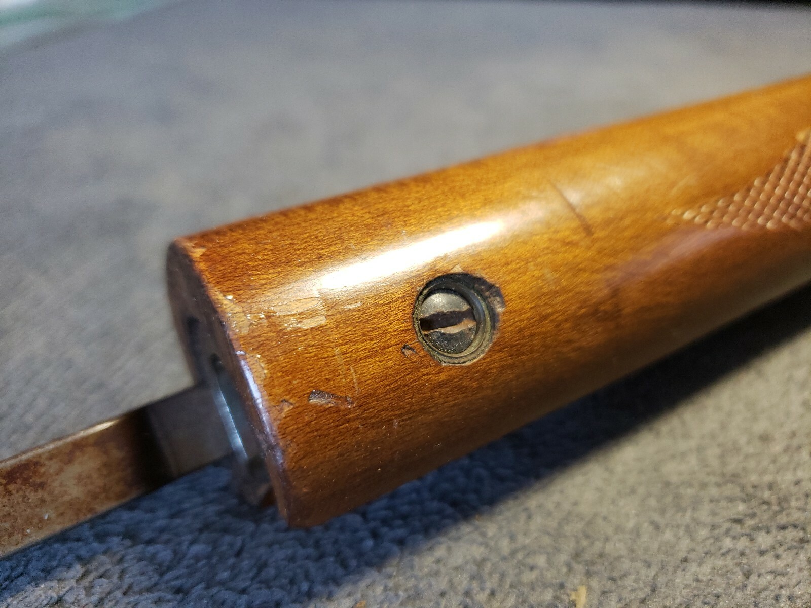 Noble .22 Rifle Parts Model 235 Forend Checkered Operating Bar Assy | eBay