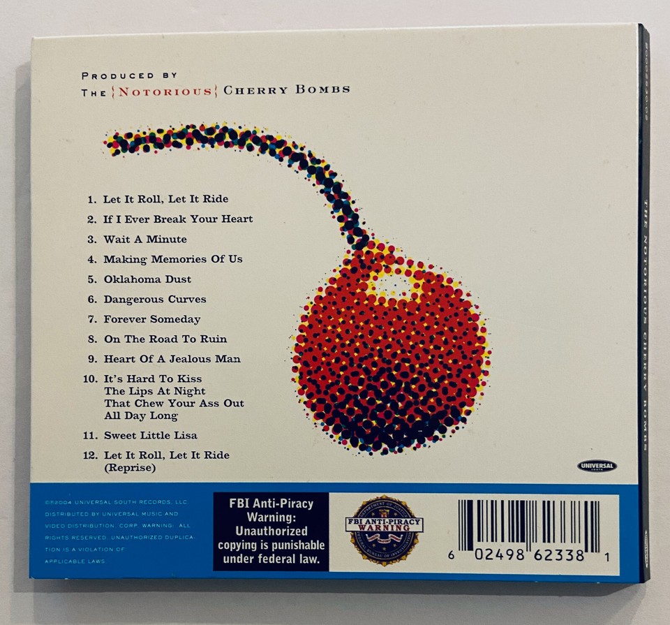 Notorious Cherry Bombs 2004 CD Rodney Crowell Country Supergroup Vince Gill 602498623381 | eBay