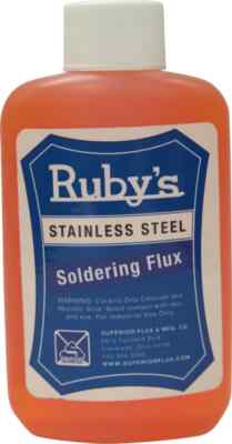 Rubyfluid Stainless Steel Liquid Soldering Flux .5ml Excellent for ...