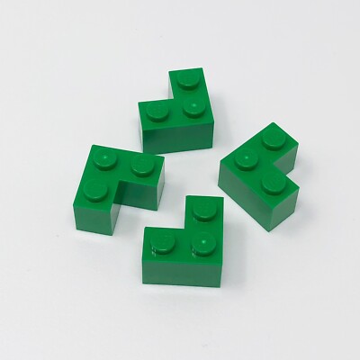 2357 LEGO Parts Brick 2x2 Corner GREEN (4) | eBay