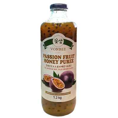 Vonbee Passion Fruit Honey Puree 1.2kg Tea Beverages Salad Dressings ...