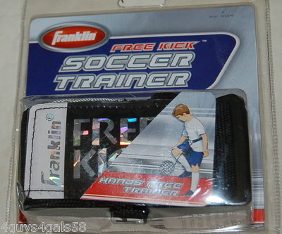 FREE KICK SOCCER TRAINER Hands Free BY FRANKLIN Black | eBay