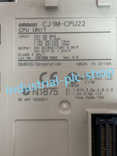 1pc Omron CJ1M-CPU22 brand new controllers Fast delivery DHL | eBay