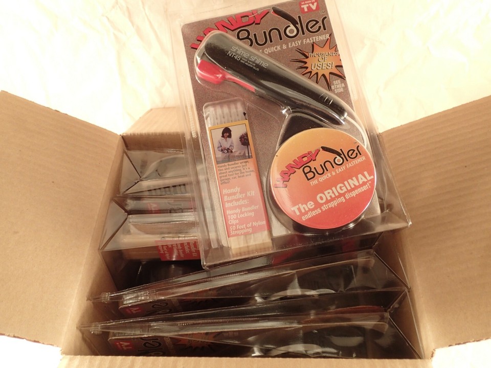 HANDY BUNDLER 'The Original Endless Strapping Dispenser'; As Seen on TV ...