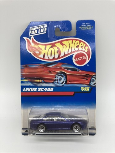 1997 Hot Wheels Collector #770 - Lexus SC400 Purple w/Chrome Lace ...