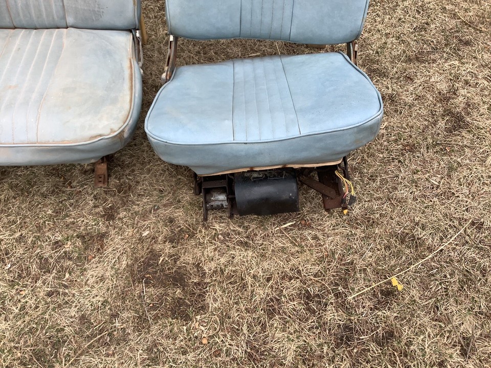 1964-1966 FORD GALAXIE THUNDERBIRD MERCURY POWER BUCKET SEATS. Original ...