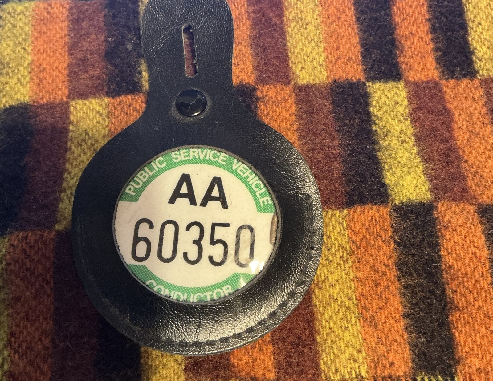 vintage psv conductors badge Northern Traffic Area | eBay UK