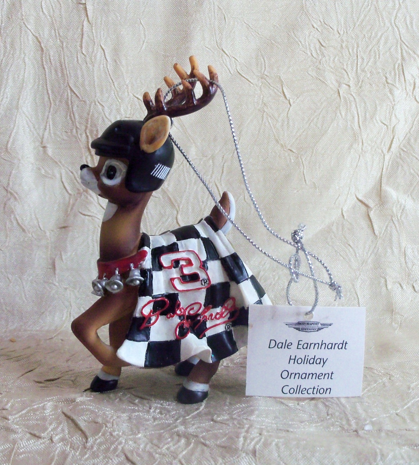 Dale Earnhardt Ornament 2001 Prancin to Victory Christmas Reindeer ...