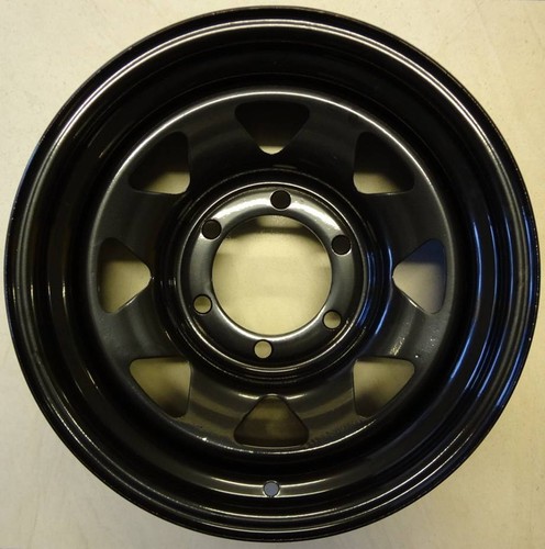 17x8 Black 5 Stud 150 PCD 0 Offset CB 110 LR 1450KG Wheels | eBay Australia