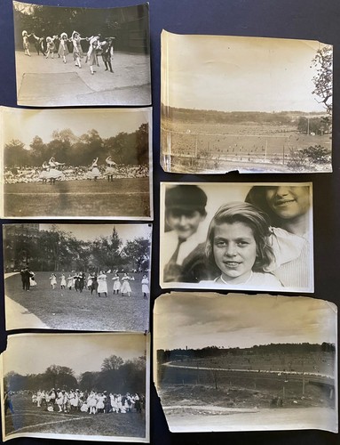 Vintage 1900s NYC Children Play in The Park Games Pageants Sports Photo ...